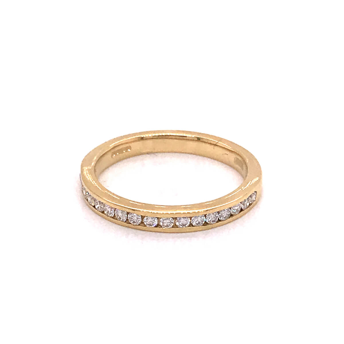 18ct Yellow Gold Channel set Eternity Ring - Cry For The Moon