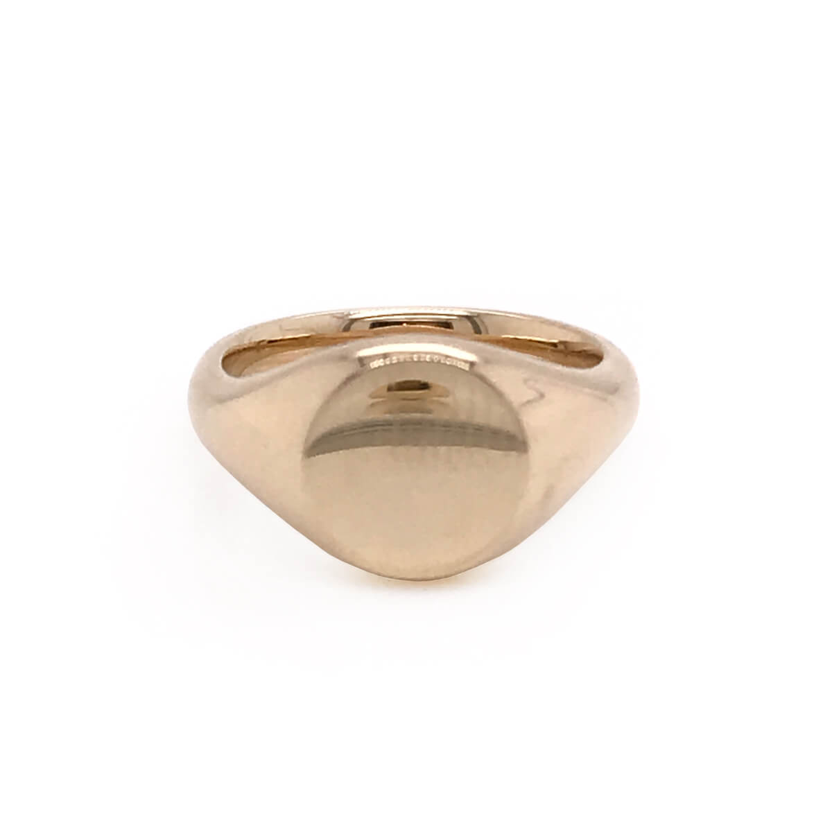 9ct Yellow Gold Oxford Signet Ring - Cry For The Moon