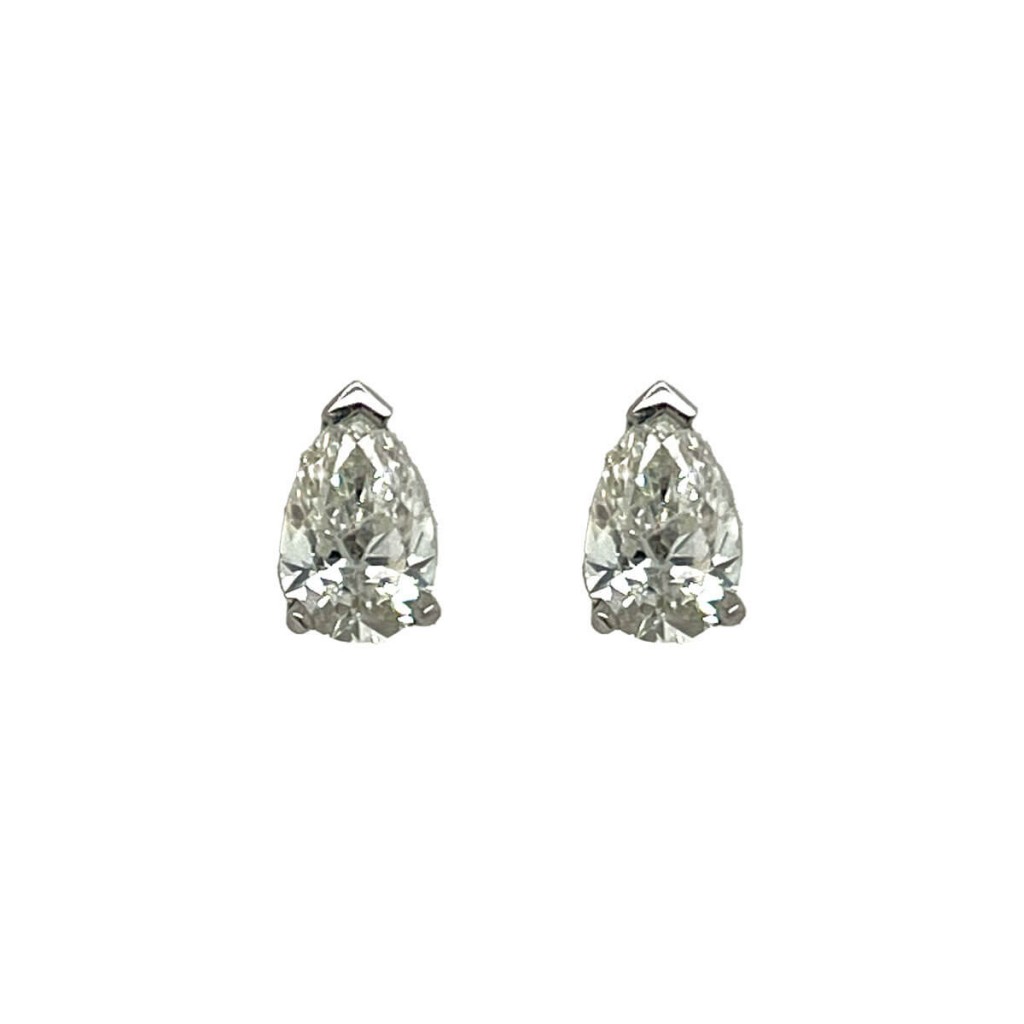 1.03ct Pear Shaped Diamond Studs | Cry For The Moon